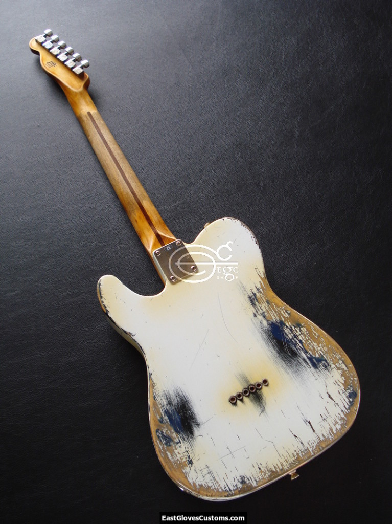 Fender Telecaster Heavy Relic White (Full Relic Hardware) (SOLD) – East ...