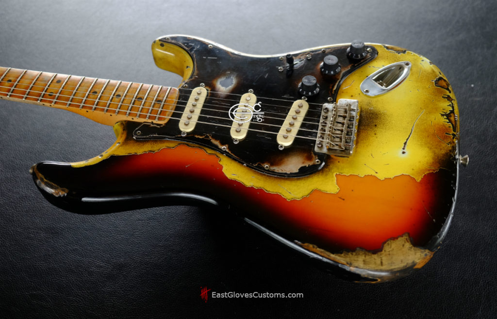 Fender Stratocaster Yellow/Sunburst Heavy Aged Relic (SOLD) – East ...