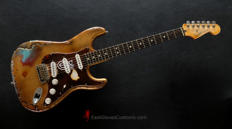 Fender Stratocaster 60th Anniversary Rusty Gold Heavy Aged Relic (SOLD ...
